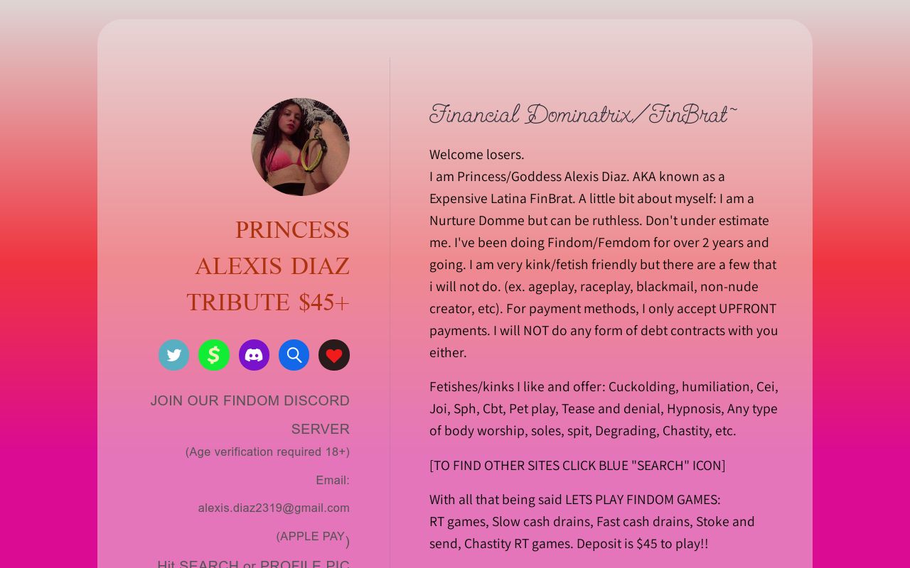 Princess Website